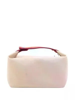 Hermès Toile Bride A Brac Pavillon Case Vanity Bag