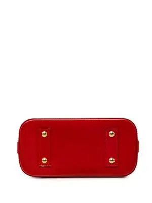 LOUIS VUITTON 2014 Monogram Vernis Alma Bb Satchel