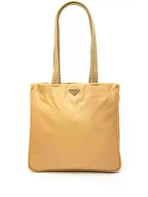 Prada 2000-2013 Tessuto Tote Bag - Brown