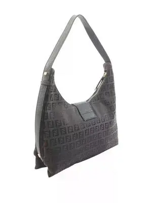 Fendi Zucchino Canvas Shoulder Bag