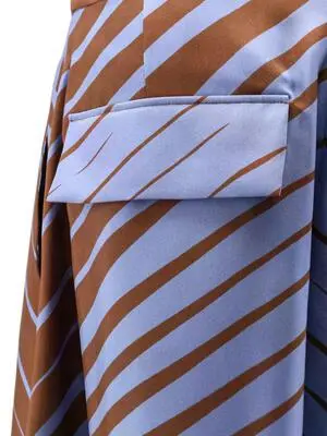 CO.GO Printed Wide-leg Trousers