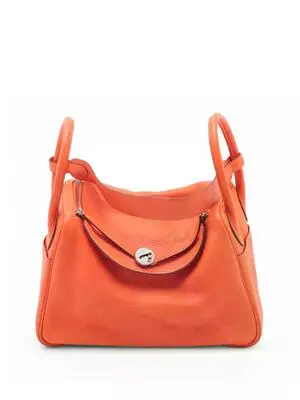 Hermès 2014 Clemence Lindy 30 Satchel - Orange