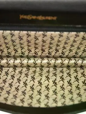 Saint Laurent 20th Century Leather Clutch Bag