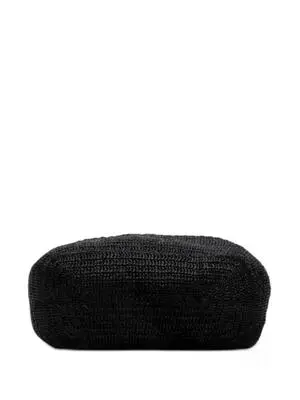 Saint Laurent Le 5 A 7 Raffia Tote Crossbody Bag