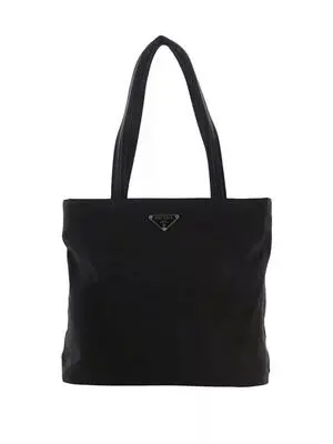 Prada 2000-2013 Tessuto Tote Bag - Black