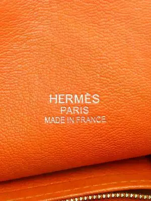 Hermès Clemence Jypsiere 34 Crossbody Bag - Orange
