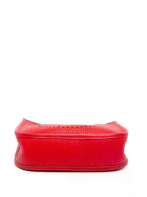 Hermès Clemence Evelyne I 16 Amazone Crossbody Bag - Red