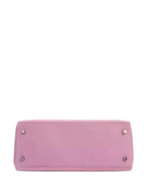 Hermès 2022 Togo Leather Kelly Ii Retourne 28 Satchel - Pink