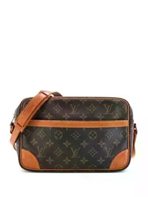 LOUIS VUITTON Monogram Canvas Trocadero Crossbody Bag - Brown