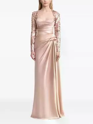 GEMY MAALOUF Draped Maxi Dress