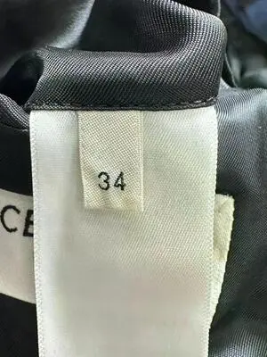 Celine Single-breasted Structured Blazer - Grey