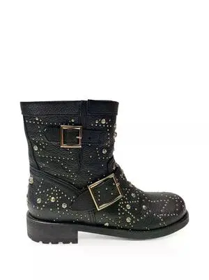 Women's Studded Biker Boots