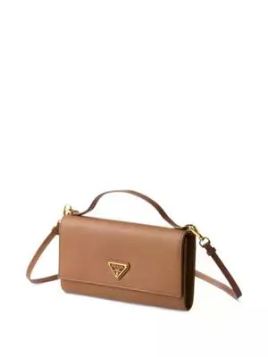 Prada Mini Saffiano Leather Wallet