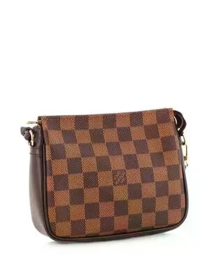 LOUIS VUITTON Trousse Make Up Bag Damier Pouch - Brown