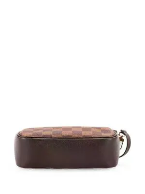 LOUIS VUITTON Troussse Damier Pouch - Brown