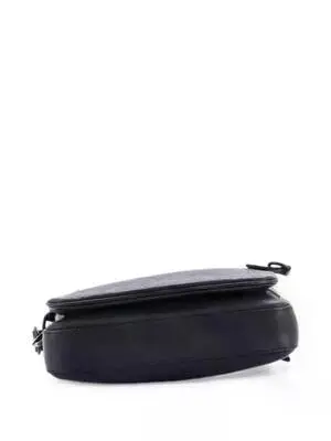 LOUIS VUITTON Trio Messenger Bag Monogram Shadow Leather Crossbody Bag - Black