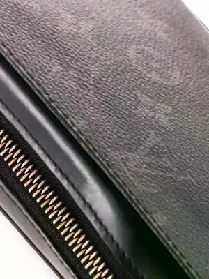 LOUIS VUITTON Zippy Wallet Monogram Eclipse Canvas Xl Small Wallets