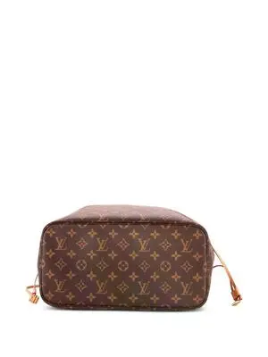 LOUIS VUITTON Neverfull Mm Monogram Canvas Tote Bag - Brown