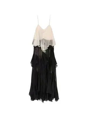 MES DEMOISELLES Belvy Ruffled Maxi Dress
