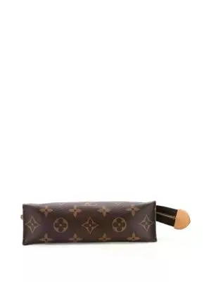 LOUIS VUITTON Toiletry Monogram Canvas Pouch - Brown