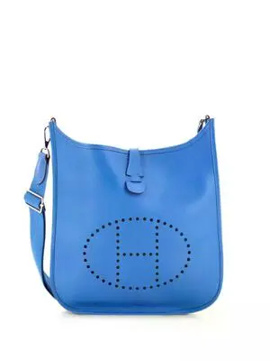 Hermès Evelyne Bag Gen Iii Epsom Pm Crossbody Bag - Blue