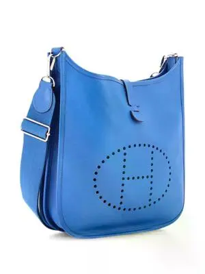 Hermès Evelyne Bag Gen Iii Epsom Pm Crossbody Bag - Blue