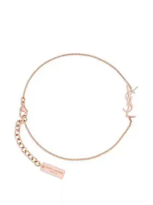 Saint Laurent Cassandre Charm Bracelet
