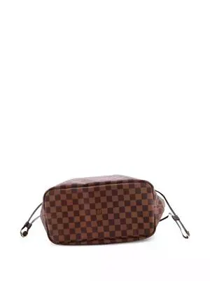 LOUIS VUITTON Damier Neverfull Mm Tote Bag - Brown