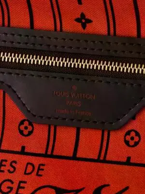 LOUIS VUITTON Damier Neverfull Mm Tote Bag - Brown