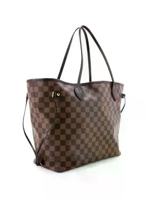 LOUIS VUITTON Neverfull Nm Damier Mm Tote Bag - Brown