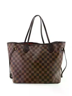 LOUIS VUITTON Damier Mm Tote Bag - Brown