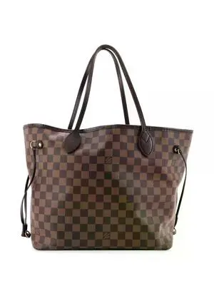 LOUIS VUITTON Damier Mm Tote Bag - Brown