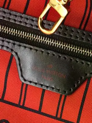 LOUIS VUITTON Damier Mm Tote Bag - Brown