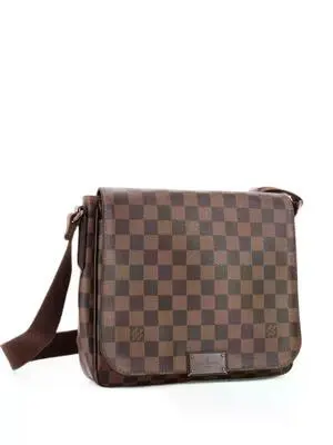 LOUIS VUITTON District Messenger Bag Damier Pm Crossbody Bag - Brown