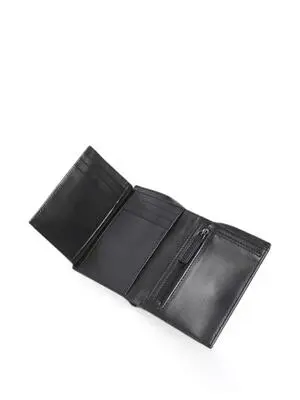 LANCEL Leon Monogram-embossed Leather Wallet