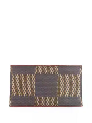 LOUIS VUITTON Nigo Limited Edition Giant Damier And Monogram Canvas Mini Tote Bag - Brown