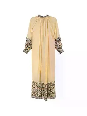PHILIPPA 1970 Palmira Floral-print Drawstring Maxi Dress