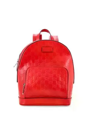 Gucci Signature Pocket Guccissima Leather Small Backpack