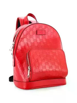 Gucci Signature Pocket Guccissima Leather Small Backpack