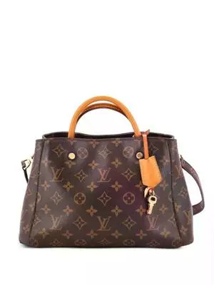 LOUIS VUITTON Monogram Canvas Bb Satchel - Brown