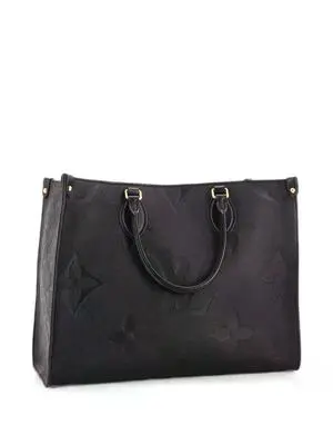 LOUIS VUITTON Onthego Monogram Empreinte Giant Mm Tote Bag - Black