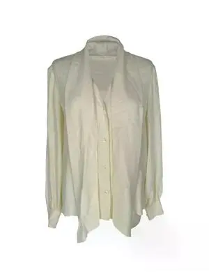 Celine Cowl-neck Blouse - Neutrals