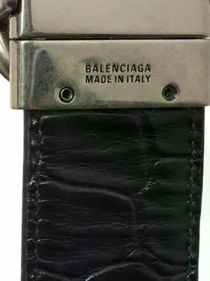 Balenciaga Bb Reversible Belt