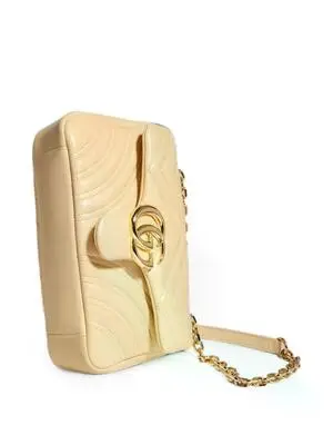 Gucci Small Gg Marmont Matelassé Shoulder Bag - Neutrals