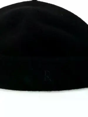 RANRA Logo-embroidered Turn-up Beanie Hat