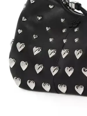 GANNI Heart-stud Shoulder Bag