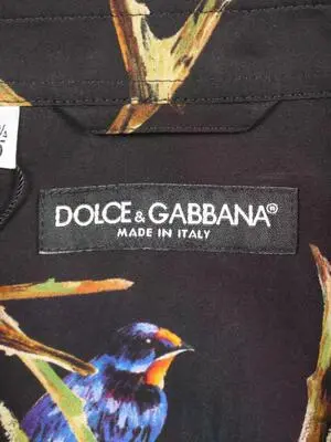Dolce & Gabbana 2020s Bird-print Shirt