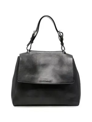 Orciani Sveva Soft Logo-plaque Foldover Tote Bag
