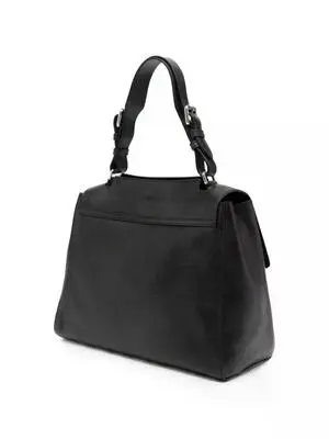 Orciani Sveva Soft Logo-plaque Foldover Tote Bag