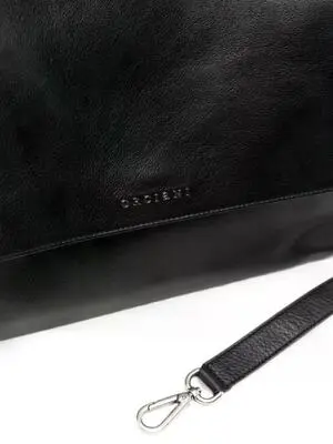 Orciani Sveva Soft Logo-plaque Foldover Tote Bag